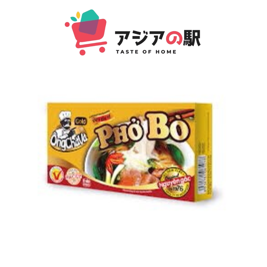 ONG CHA VA BEEF PHO SEASONING CUBES (112G BOX) – asianoeki